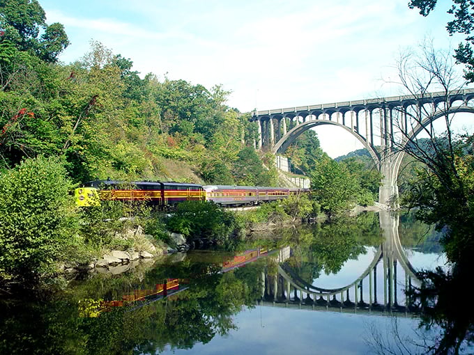Small-town America unfolds along winding roads, where every curve brings another postcard moment waiting to be discovered.