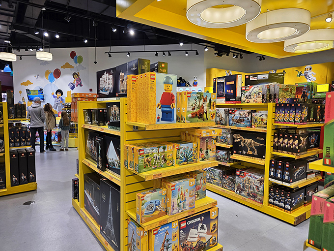 LEGO heaven awaits both the young and the young-at-heart, where that iconic yellow figure stands taller than most NBA players.