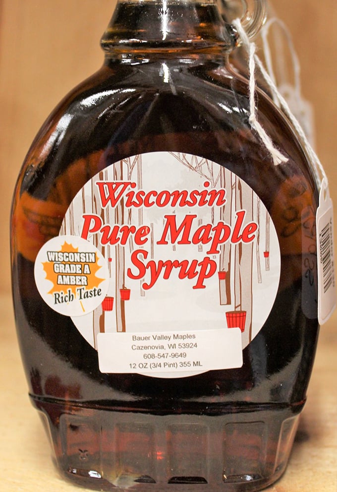 Liquid gold from Wisconsin's finest maples. One taste of this amber nectar and pancakes will never be the same again.