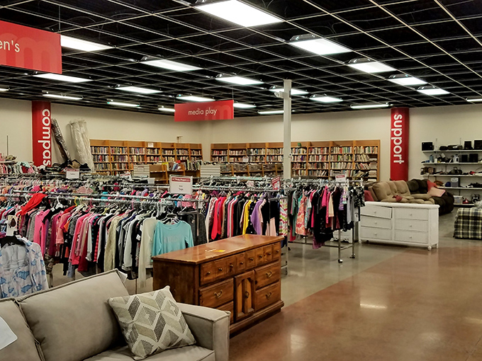 Where media meets apparel meets furniture &ndash; department stores have sections, but Thrifty Shopper creates entire worlds of pre-loved possibilities.