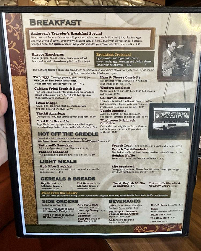 The breakfast menu reads like a love letter to morning comfort food. Pro tip: anything involving country gravy is a decision you won't regret.