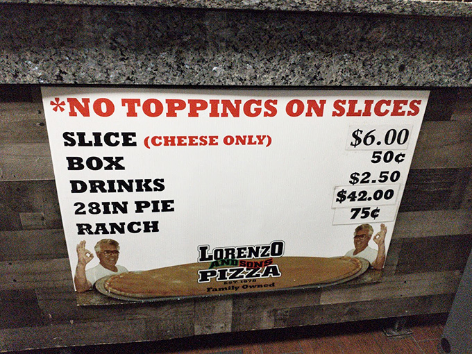 This sign might as well be the Constitution of Cheese&mdash;simple, direct, and absolutely non-negotiable.