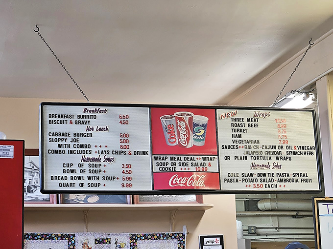 When a menu board promises both breakfast burritos and cabbage burgers, you know you've found culinary enlightenment.