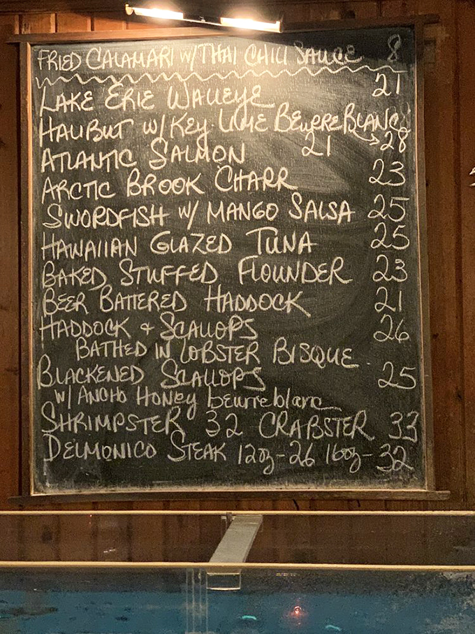 Hand-chalked specials boards are basically the restaurant equivalent of a handwritten love letter to your appetite.