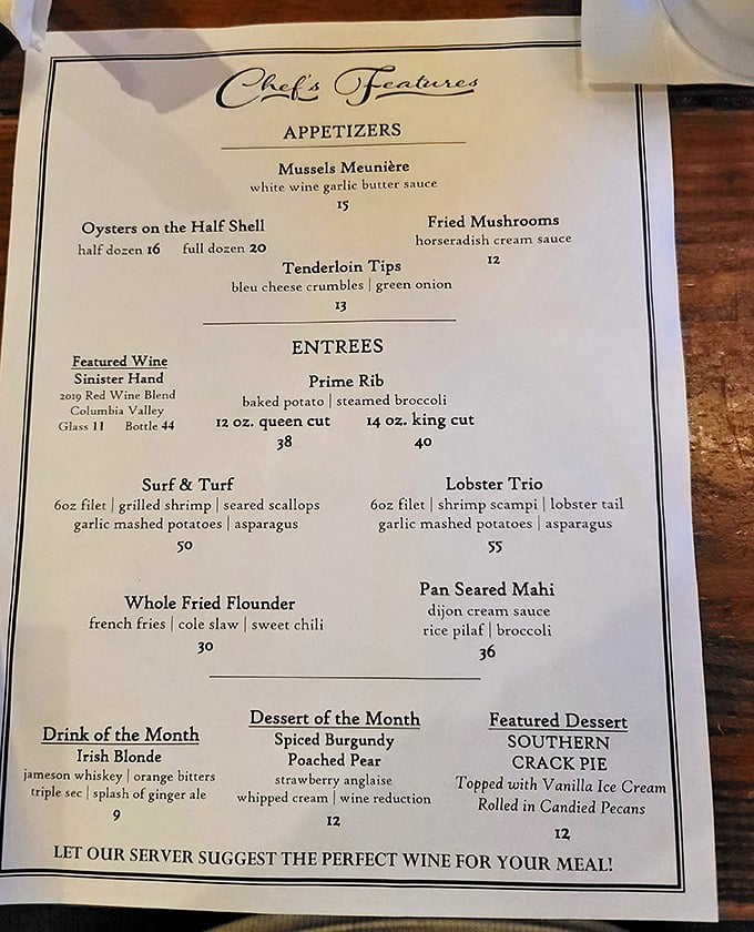 A menu that reads like poetry to food lovers. Each carefully crafted dish promises a culinary adventure worth every mile of your journey.