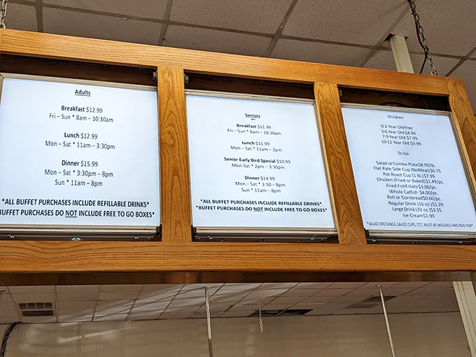 The menu board tells you everything you need to know&mdash;this is a place that understands the sacred trinity of breakfast, lunch, and dinner.
