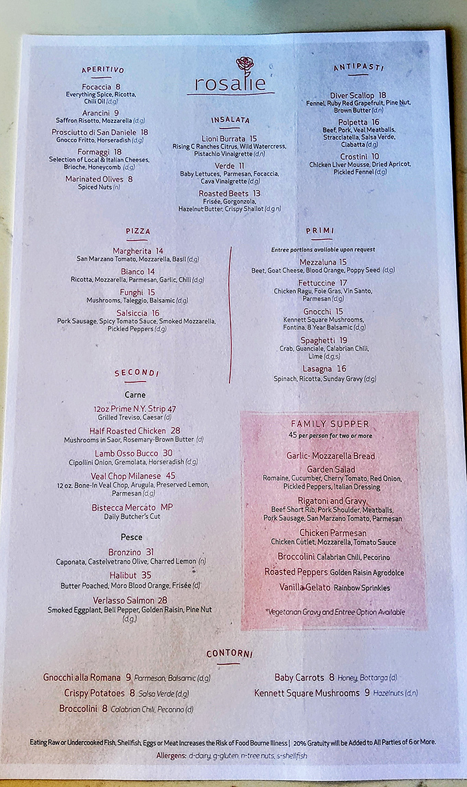 This menu isn't just a list of dishes&mdash;it's a love letter to Northern Italian cuisine that'll have you plotting your next visit.