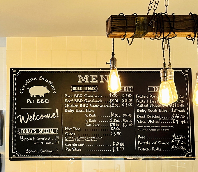 That menu board isn't just listing food&mdash;it's offering life choices. And they're all delicious decisions you won't regret making.