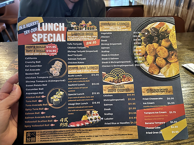 The menu reads like a choose-your-own-adventure novel where every ending is delicious. Plot twist: you can try them all.