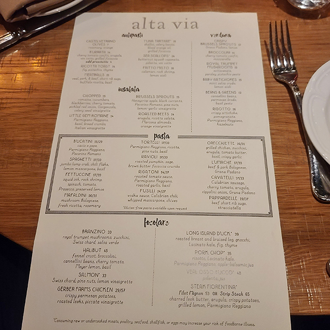 A menu that reads like a love letter to Northern Italian cuisine&mdash;simple, elegant, and promising the kind of meal that makes you close your eyes with each bite.