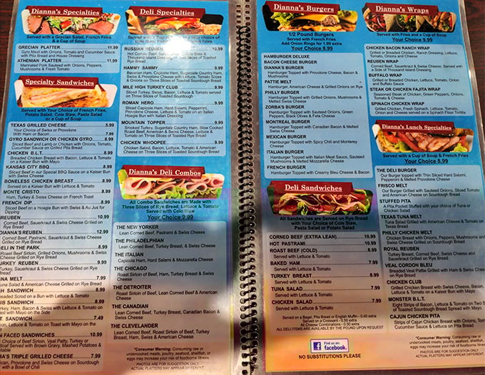 A menu that reads like a novel with a happy ending on every page. Decision paralysis has never been so delicious.
