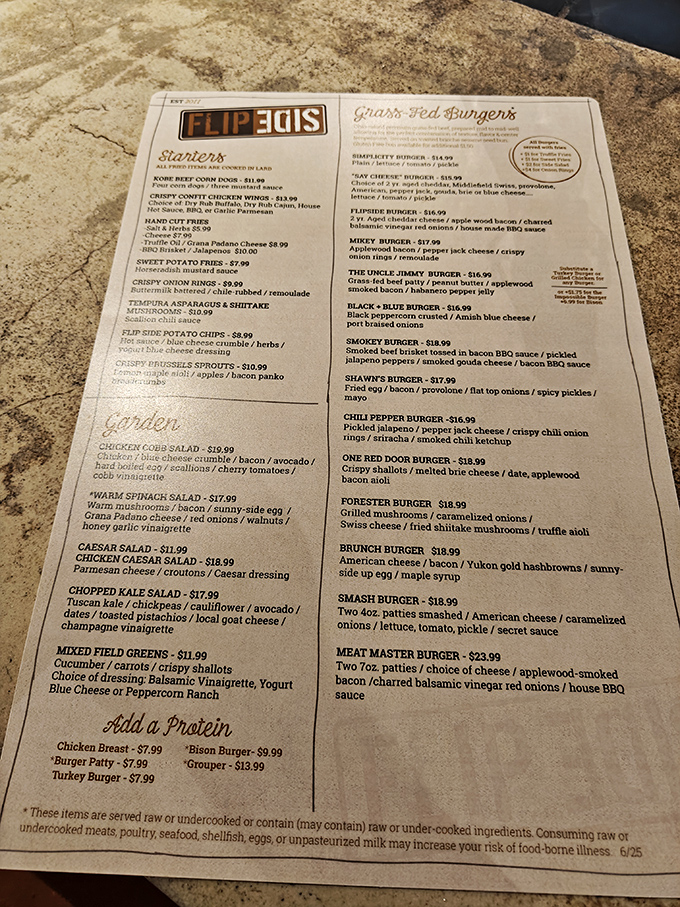 The menu reads like a love letter to beef enthusiasts &ndash; each option more tempting than the last, making decisions harder than choosing a Netflix show.