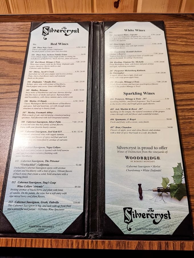 A wine list that surprises with its depth &ndash; Silvercryst proves supper clubs can pour with sophistication.