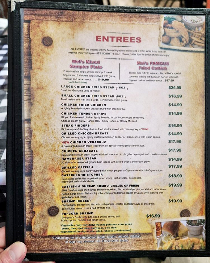This menu reads like a greatest hits album of Southern comfort food, each item more tempting than the last.