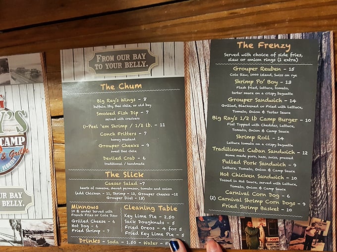 When the menu's written on chalkboard, you know they're confident enough to let the food do all the talking.