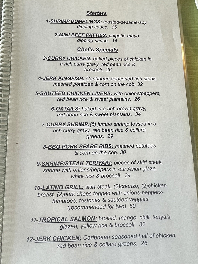 This isn't just a menu&mdash;it's a novel of culinary possibilities where decision paralysis is the only side effect.