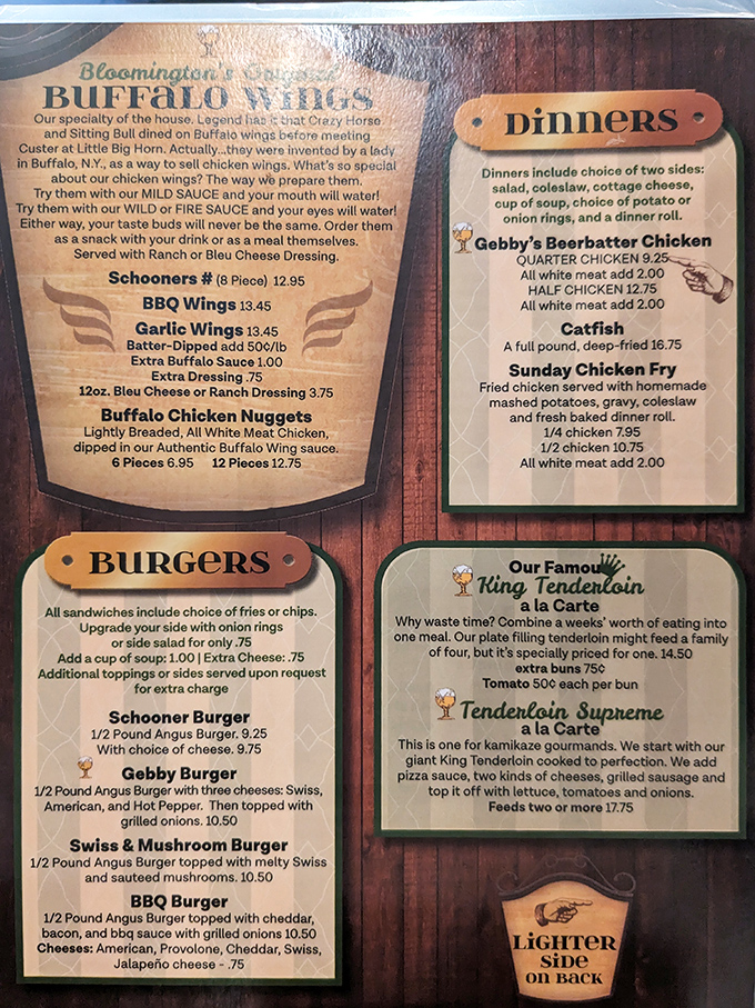 The menu tells the whole story &ndash; "Why waste time? Combine a week's worth of eating into one meal" isn't just clever marketing, it's a mission statement.