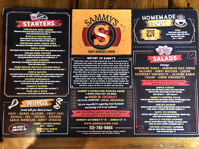 The menu tells the whole delicious story&mdash;from hand-rolled buffalo chicken rolls to signature burger grinds, this isn't your average fast-food lineup.