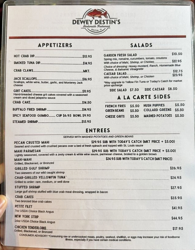 This menu isn't just a list of dishes&mdash;it's a love letter to the Gulf, written in the language of fresh-caught seafood. 