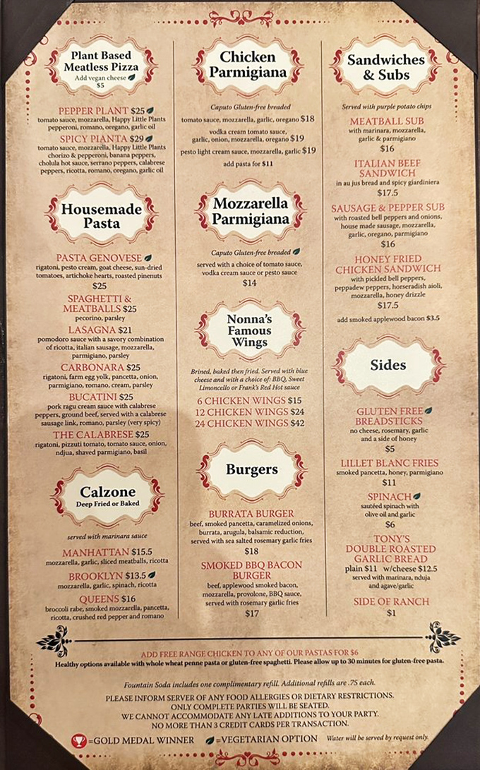 A menu that reads like a love letter to pizza traditions worldwide. Decision paralysis has never been so deliciously justified!