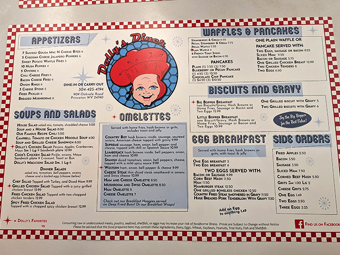 The menu at Dolly's doesn't need fancy fonts or pretentious descriptions&mdash;just honest food that makes decision-making the hardest part of your visit.