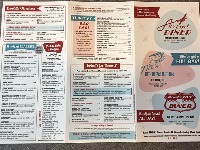 The menu reads like a greatest hits album of American comfort food classics&mdash;breakfast served all day should be a constitutional right!