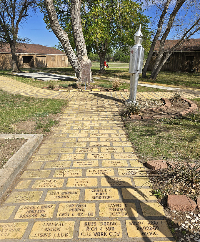 Follow the yellow brick road—literally! Each inscribed brick tells a story of donors who helped make this Oz-some attraction possible.
