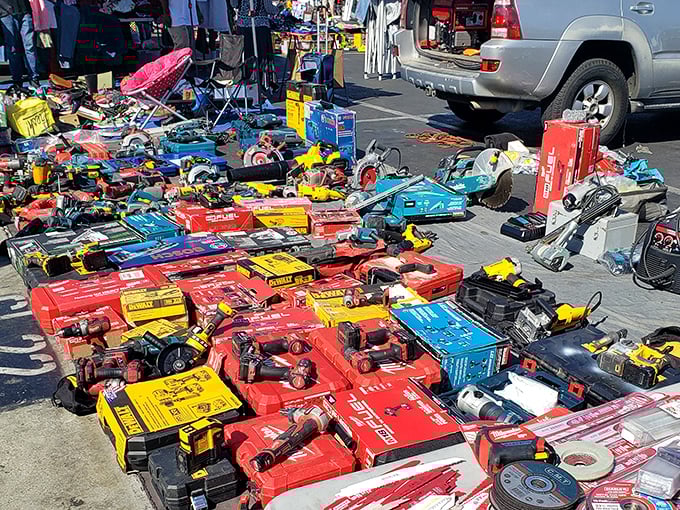 Tool paradise for the DIY enthusiast&mdash;where that cordless drill you've been eyeing costs less than a fancy coffee drink.