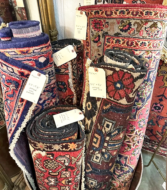 These aren't just rugs&mdash;they're portable time machines woven with stories from distant lands and ready for your living room floor.