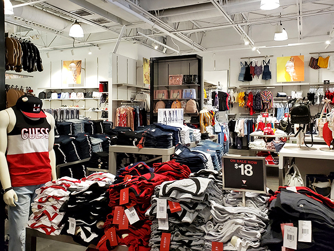 The GUESS section: where your wallet says "maybe" but your shopping instinct screams "absolutely yes!"