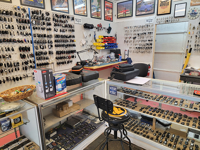 Key heaven or locksmith nirvana? Either way, this wall of possibilities means you'll never be locked out of adventure&mdash;or your car&mdash;again.