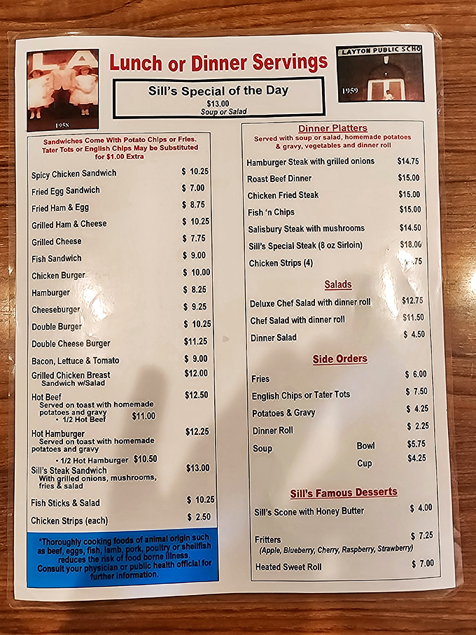 The menu at Sill's reads like a love letter to American diner classics&mdash;no molecular gastronomy here, just honest food that your grandmother would approve of.