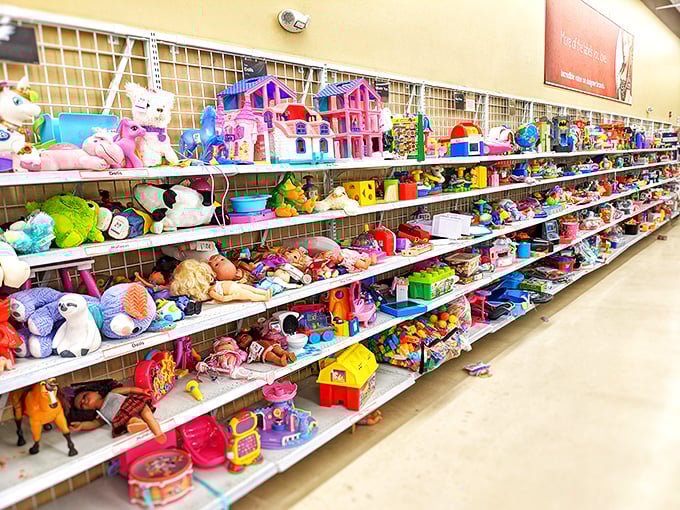 A rainbow explosion of childhood joy&mdash;where one kid's outgrown toy becomes another's new adventure, all at prices that won't break the piggy bank.