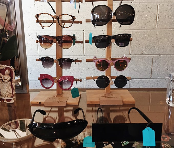 These aren't just sunglasses; they're time machines for your face. Each pair tells a story from decades when style had personality and flair.