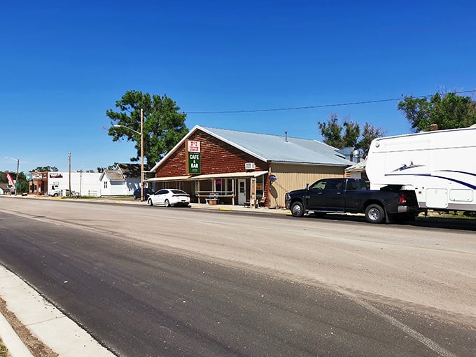 Chamberlain's downtown district showcases the kind of unhurried atmosphere where neighbors still wave and conversations happen on sidewalks.