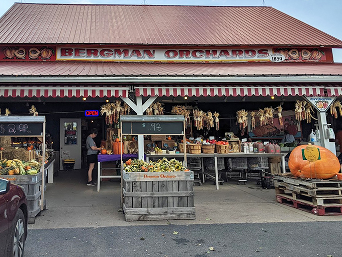 Bergman Orchards' rustic charm is like stepping into a Norman Rockwell painting&mdash;if Norman had been obsessed with perfect produce and country hospitality.