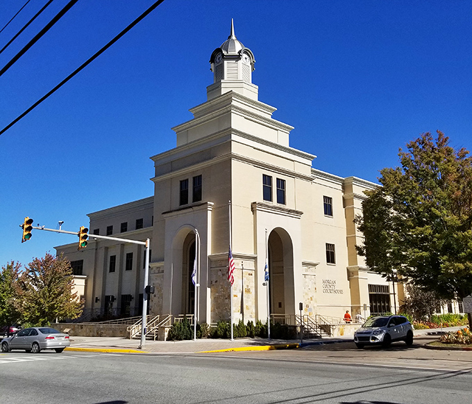 Berkeley Springs’ historic courthouse invites you to slow down and rediscover the simple joy of taking in the town’s charming details.