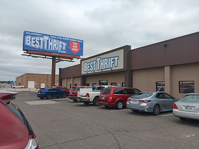 Best Thrift lives up to its confident name with a sprawling selection. Sunday sales here are the stuff of Oklahoma legend!