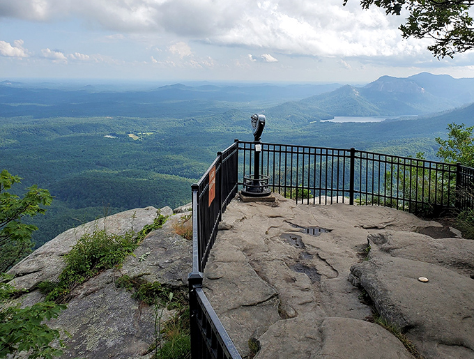 Standing here makes you feel like you're auditioning for a nature documentary about majestic views.