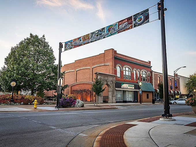 Danville's downtown wears its history like a comfortable sweater, practical and familiar, perfect for folks seeking genuine small-town living.