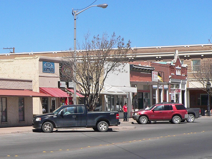 Deming's main drag captures that classic small-town America feeling where neighbors still wave from passing pickup trucks.