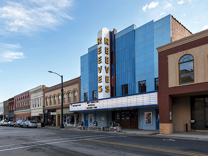 Elkin's historic theater anchors a downtown where time moves slower and your dollar stretches further.
