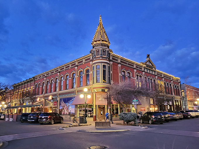 Ellensburg's majestic courthouse stands like a Victorian jewel against the brilliant Washington blue sky.
