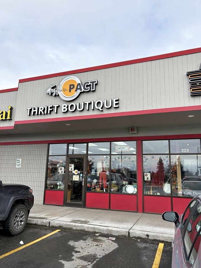 FashionPACT's sleek storefront promises a boutique experience without the boutique prices.