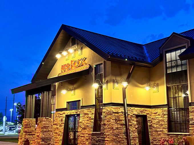 FireRock's elegant exterior might intimidate, but inside awaits the kind of steak that makes you forget your table manners.
