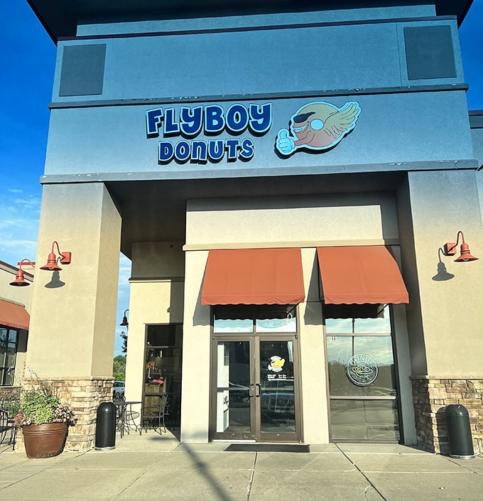 Flyboy Donuts' aviation theme promises to elevate your breakfast experience to first-class status.