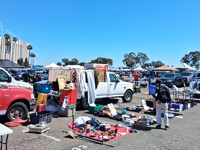 Kobey's Swap Meet stretches to the horizon, a bargain hunter's marathon where comfortable shoes are non-negotiable.