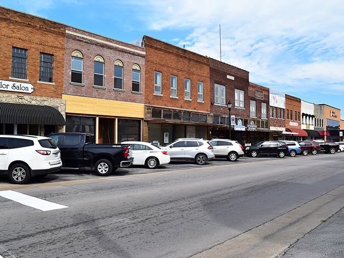 Lebanon's charming downtown intersection offers small-town appeal where your retirement budget breathes easier than in big cities.
