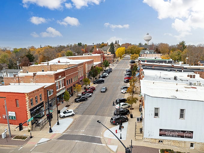 Colorful storefronts line Mount Vernon's main drag, each one competing for "Most Likely to Make You Stop and Window Shop."
