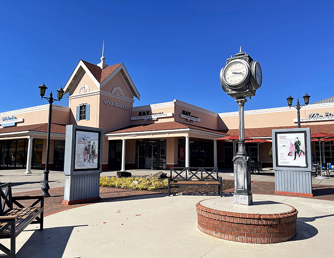 North Georgia Premium Outlets spreads out like a shopper's paradise where every storefront promises adventure.